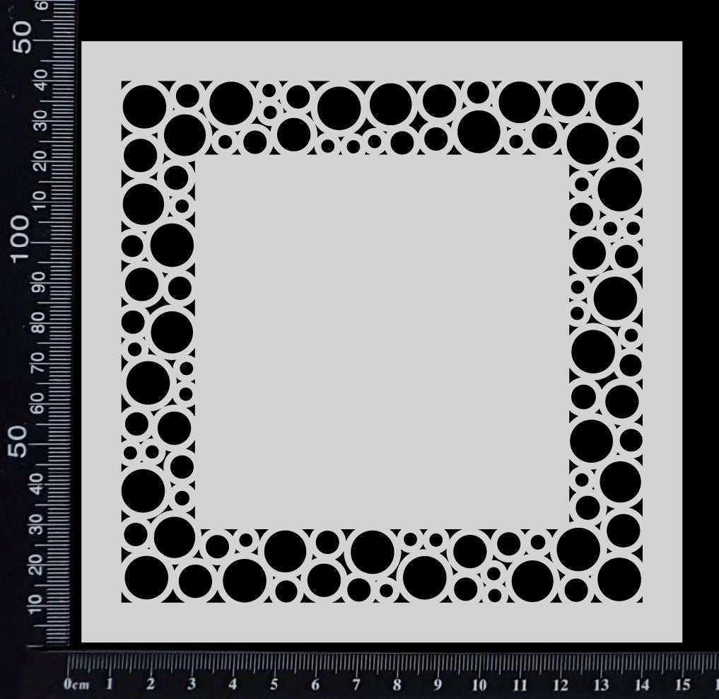 Mosaic Frame - Square - Stencil - 150mm x 150mm – Whichcraft Do You Do