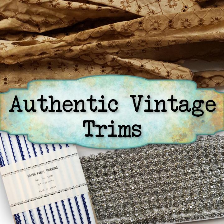 Authentic Vintage - Ribbon & Trims – Whichcraft Do You Do