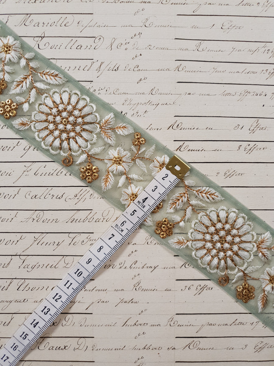 Embroidered Trim - 1 Meter - (ITR-1250) – Whichcraft Do You Do