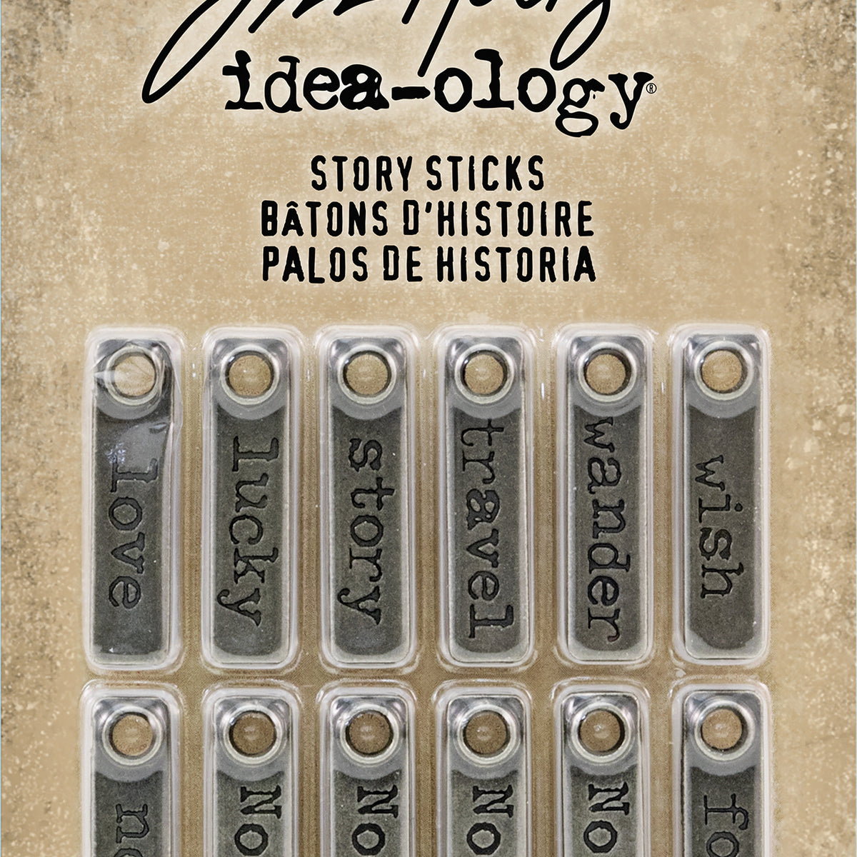 Tim Holtz - idea-ology - Story Sticks – Whichcraft Do You Do