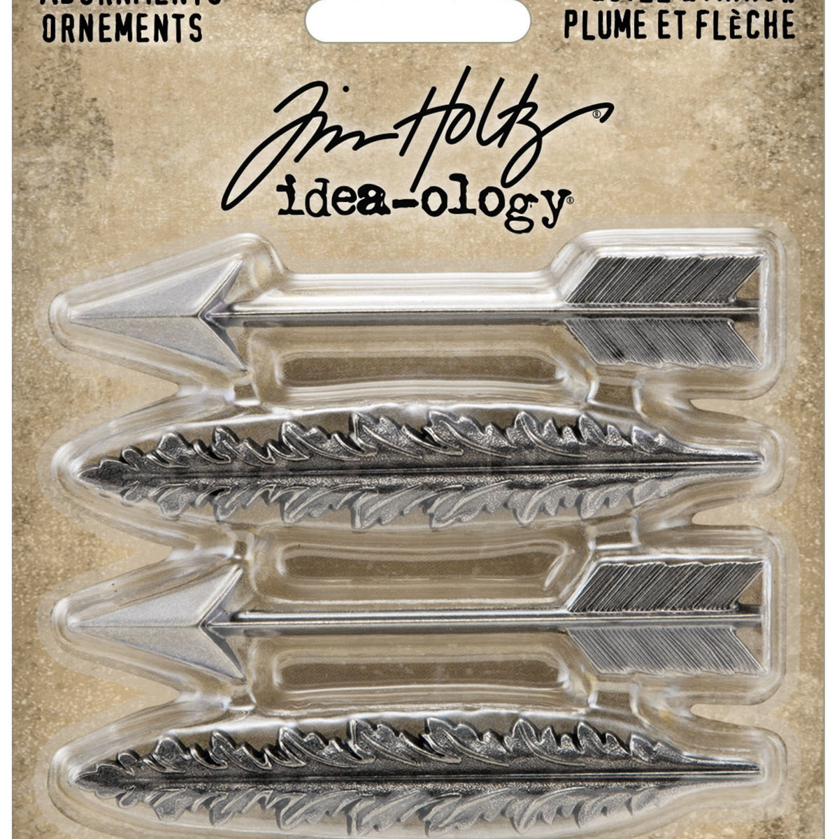 Tim Holtz - idea-ology - Adornments - Quill & Arrow – Whichcraft Do You Do