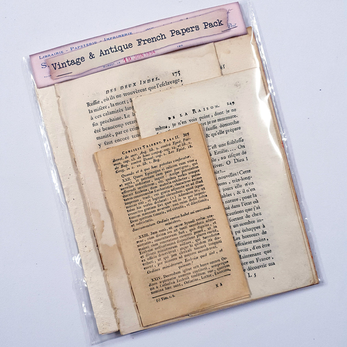 Antique French Papers Pack – Whichcraft Do You Do