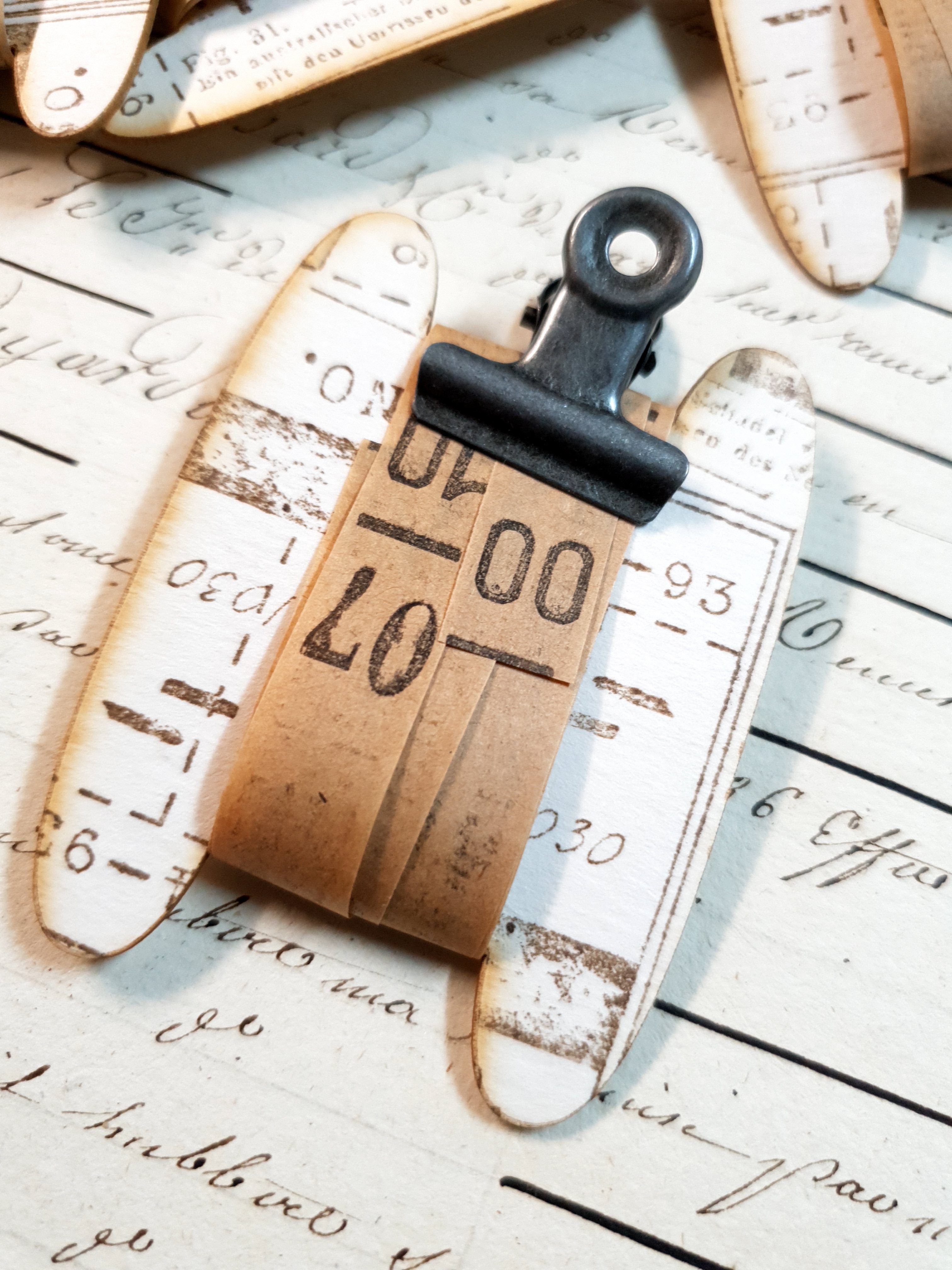 Authentic Vintage German Paper Measuring Tape