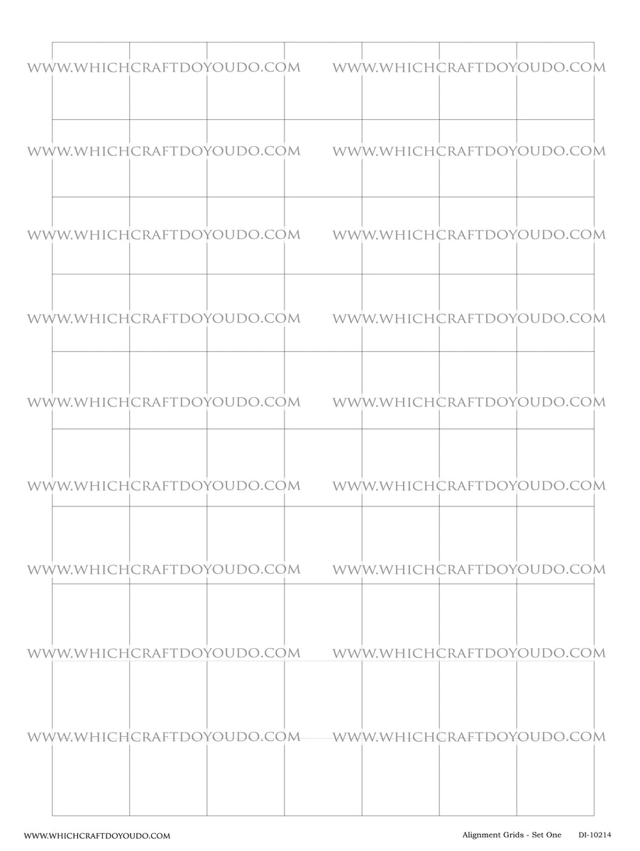 FREEBIE - Alignment Grids - Set One - DI-10214 - Digital Download ...