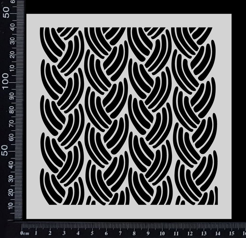 Braid - Stencil - 150mm x 150mm – Whichcraft Do You Do