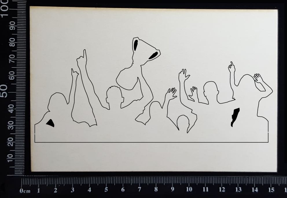 Champion Border - B - White Chipboard – Whichcraft Do You Do