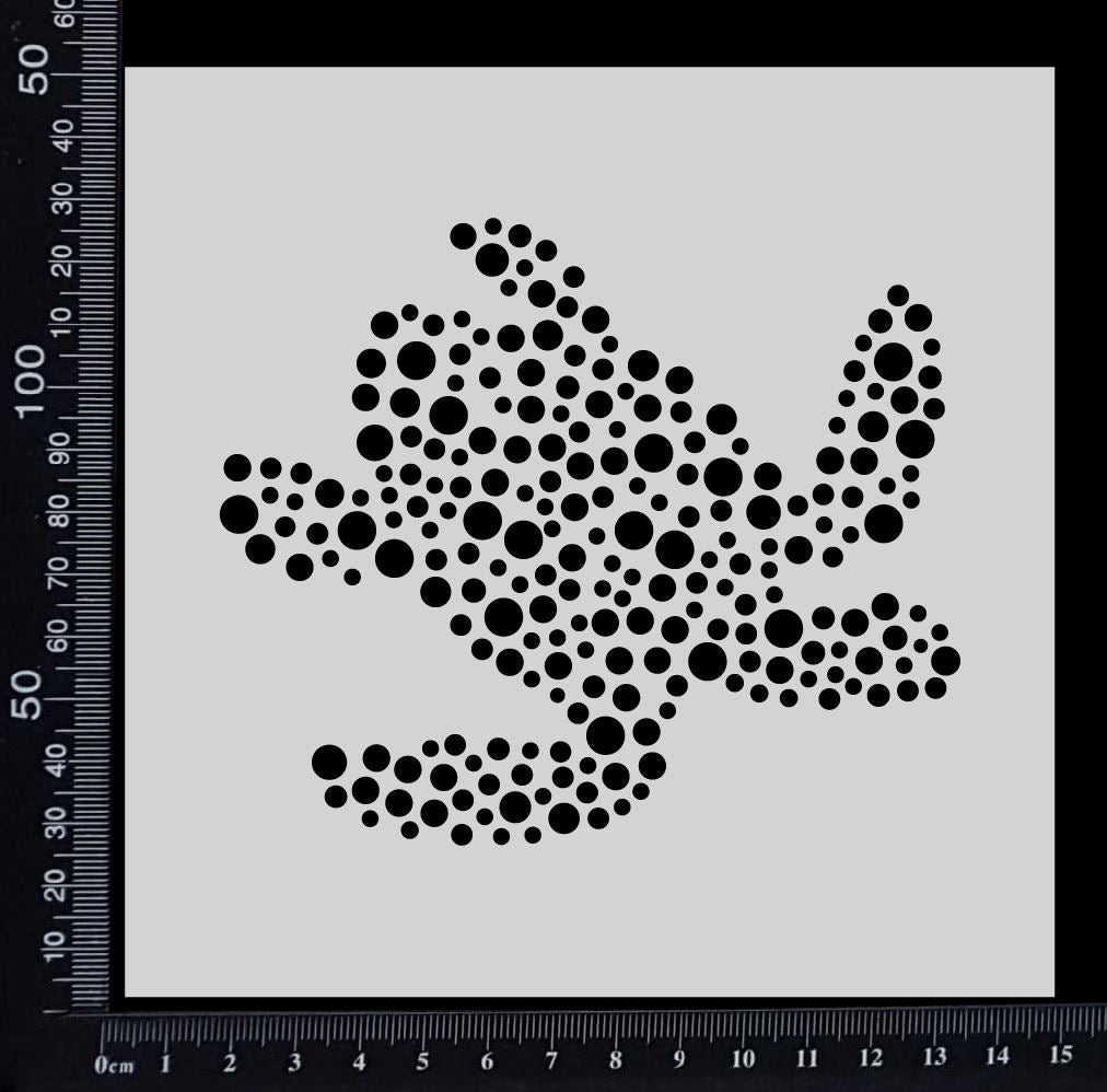 Dotty Turtle - Stencil - 150mm x 150mm – Whichcraft Do You Do