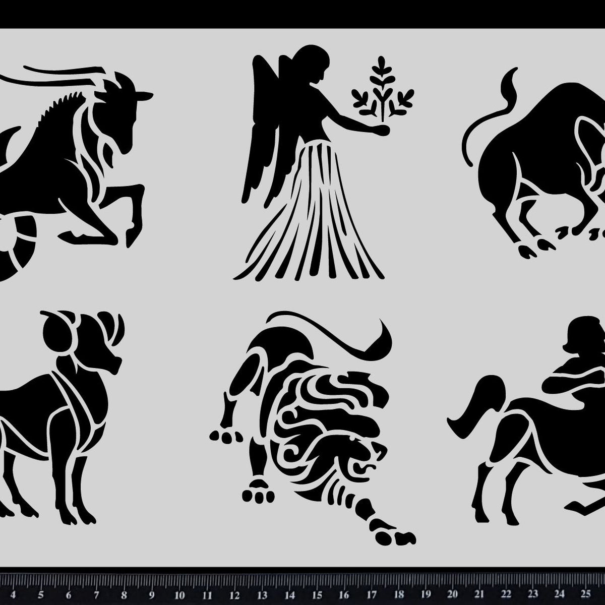 Horoscope - Set B - Stencil - 200mm x 300mm – Whichcraft Do You Do