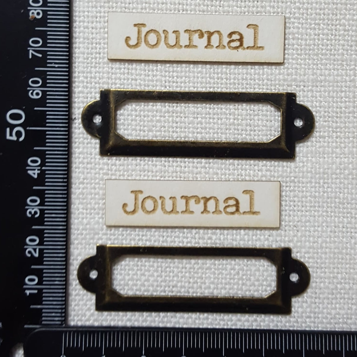 Metal Framed Book Plates - Journal - Bronze Tone – Whichcraft Do You Do