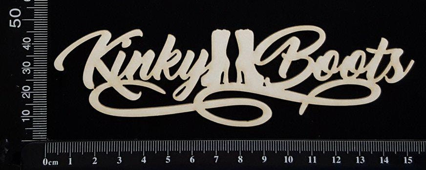 Kinky Boots - White Chipboard – Whichcraft Do You Do