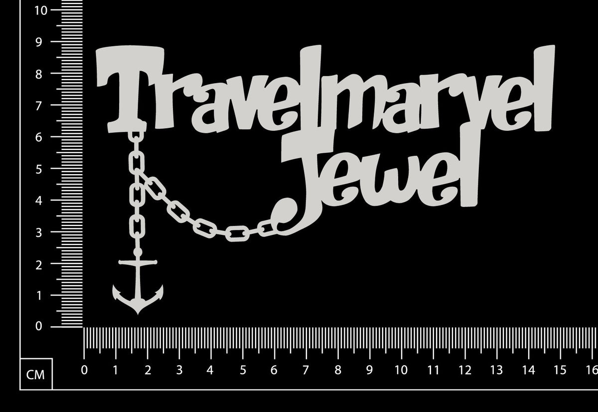 Travelmarvel Jewel - White Chipboard – Whichcraft Do You Do
