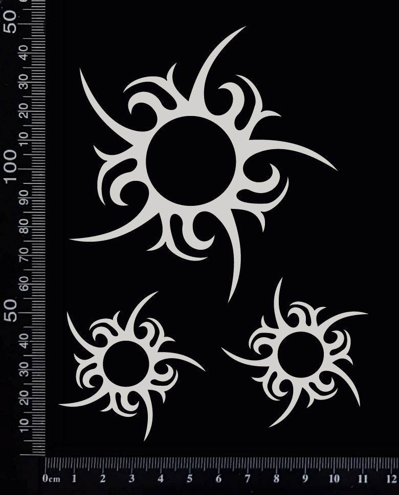 Twisted Sun Set - White Chipboard – Whichcraft Do You Do